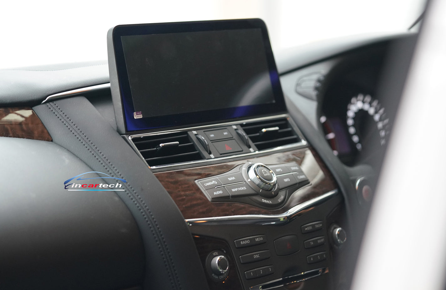 Nissan Patrol Y62 Head Unit Upgrade – Incartech