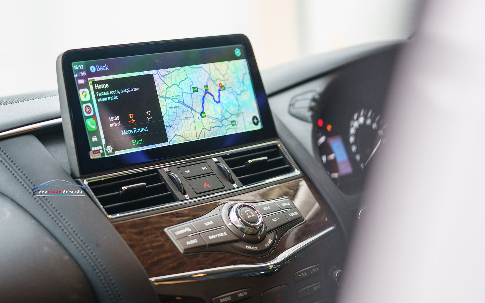 Nissan Patrol Y62 Head Unit Upgrade – Incartech