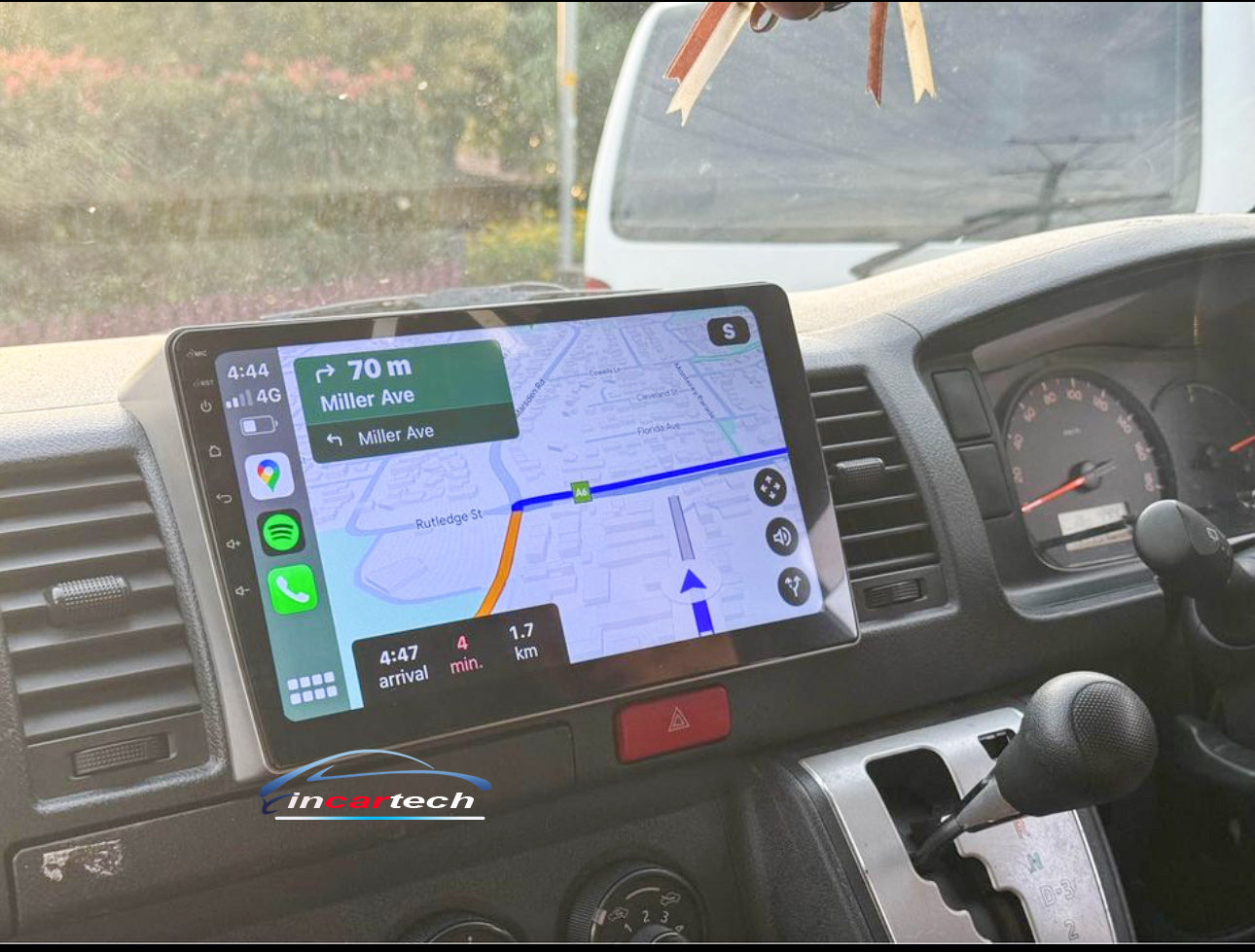 Toyota Hiace 2005-2019 GPS Bluetooth Wireless Apple Carplay Android Au ...