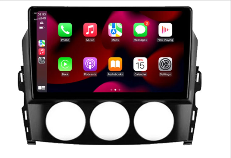 Mazda MX5 2005-2013 GPS Wireless Apple CarPlay Android Auto Stereo Hea ...