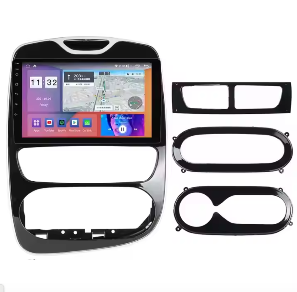 Renault Clio 2011+ Apple CarPlay / Android Auto 9" Stereo Upgrade 2011 ...