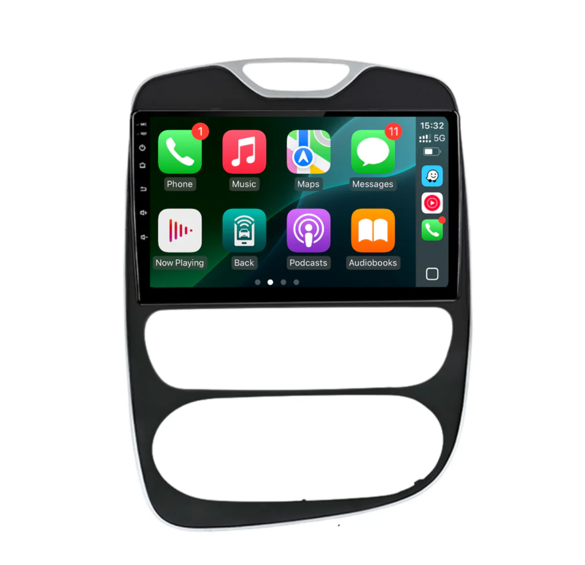 Renault Clio 2011+ Apple CarPlay / Android Auto 9" Stereo Upgrade 2011 ...