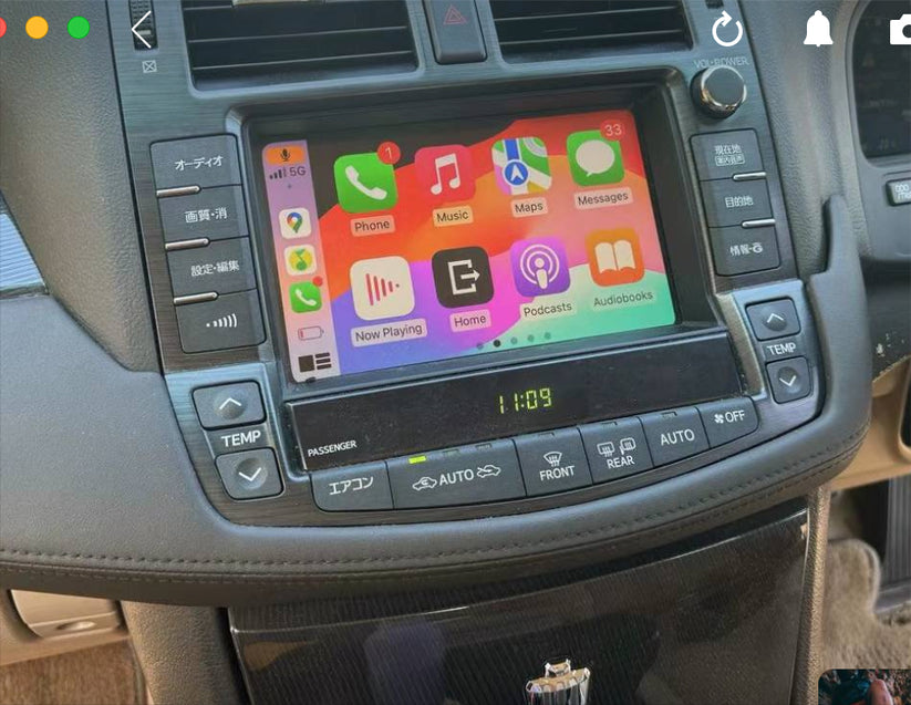 Toyota Crown 13 generation 2008-2012 Add Wireless Carplay & Android Au ...