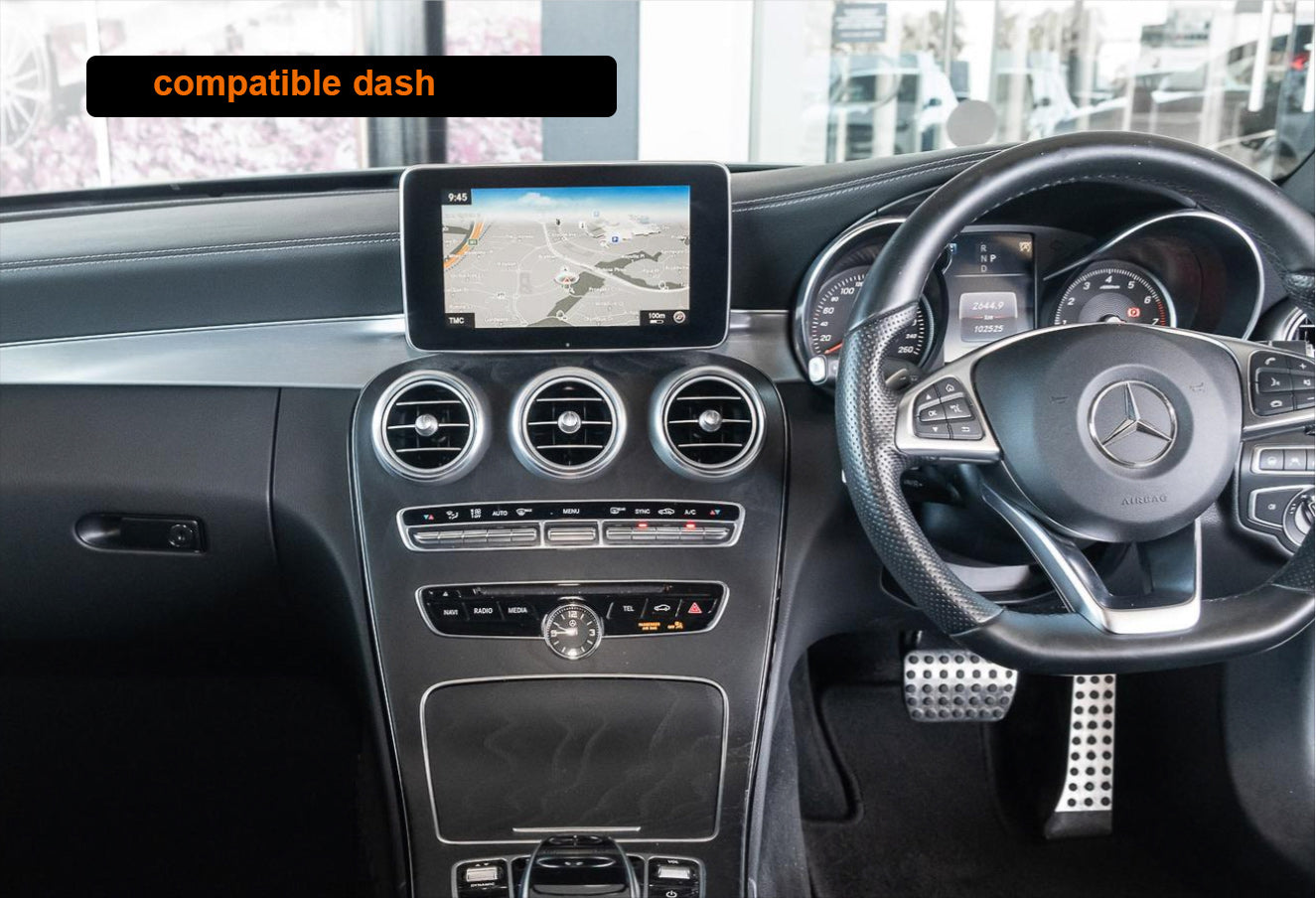 Mercedes Benz GLC 2015-2019 (x253 C253) Add Wireless Carplay & Android – Incartech