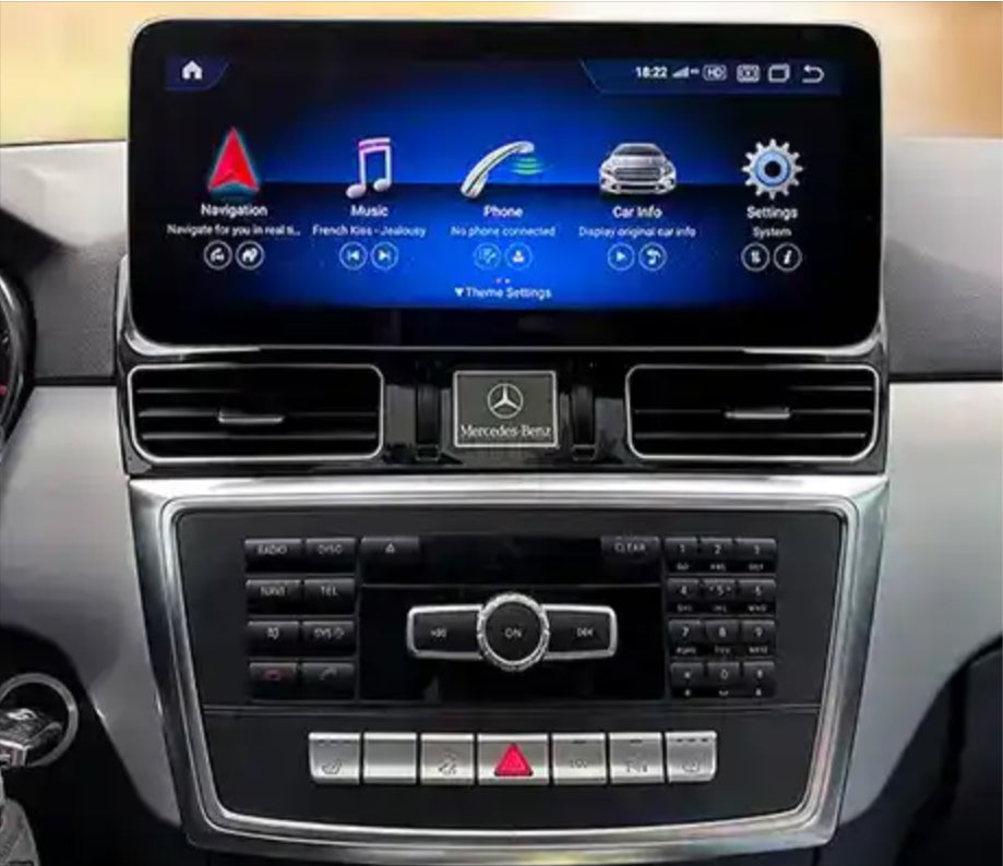 Mercedes Benz GLE-Class 2015-2019 (W166) 12.3 inch touchscreen afterma ...