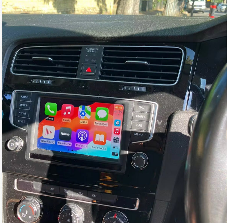 VW Volkswagen Golf MK7 2013-2018 Add Wireless Carplay & Android Auto M ...