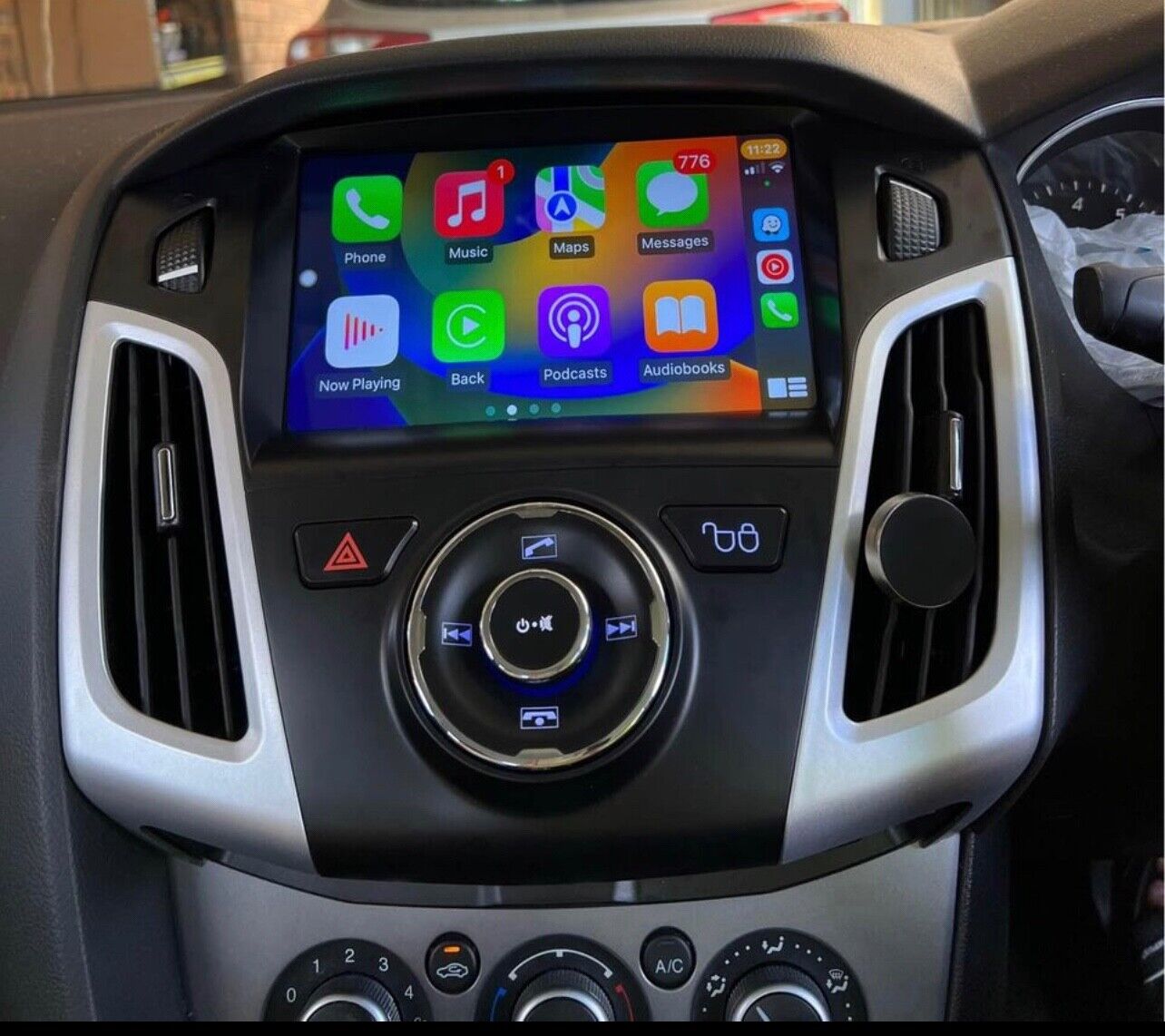 Wireless Apple CarPlay Android Auto Ford Focus 12-14 Radio stereo GPS ...