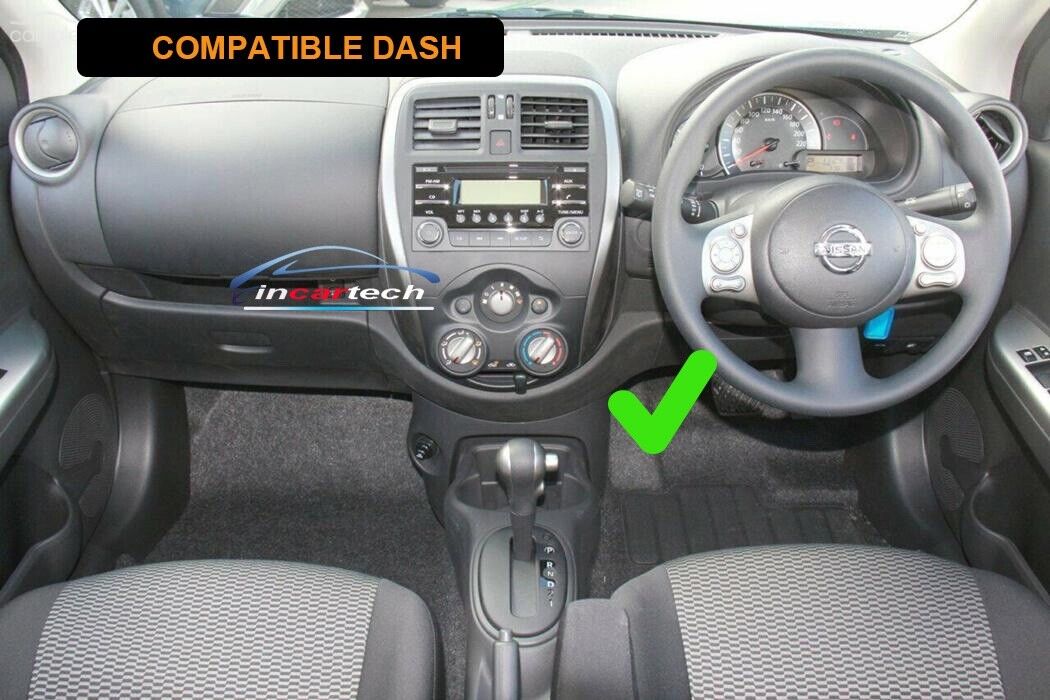 Nissan Micra 2007-2010 GPS Bluetooth Wireless Apple Carplay Android Au ...