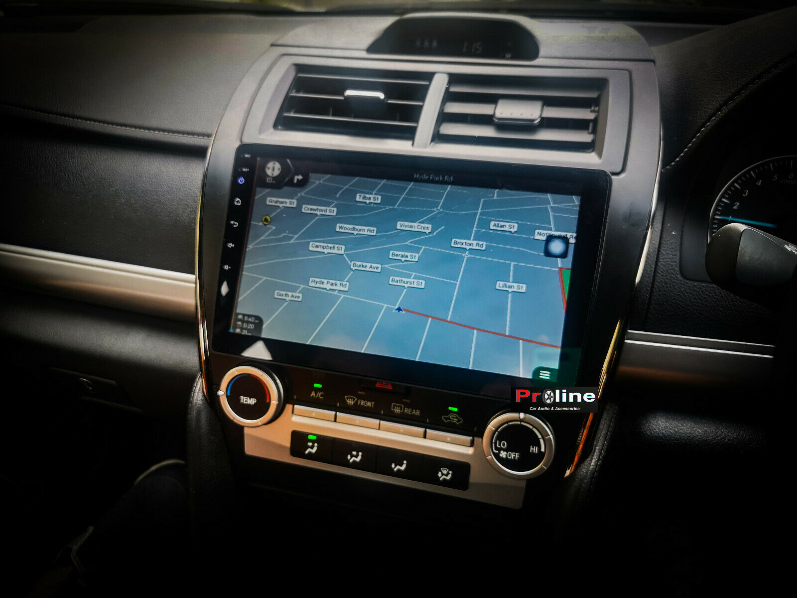 Toyota Camry 2015-2020 GPS Bluetooth USB Apple Carplay android auto Sc ...