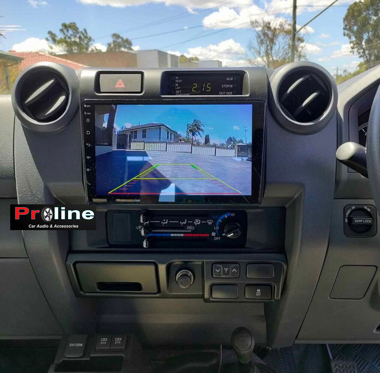 Toyota Landcruiser 79 70 76 Series GPS Bluetooth Reverse Camera wirele ...