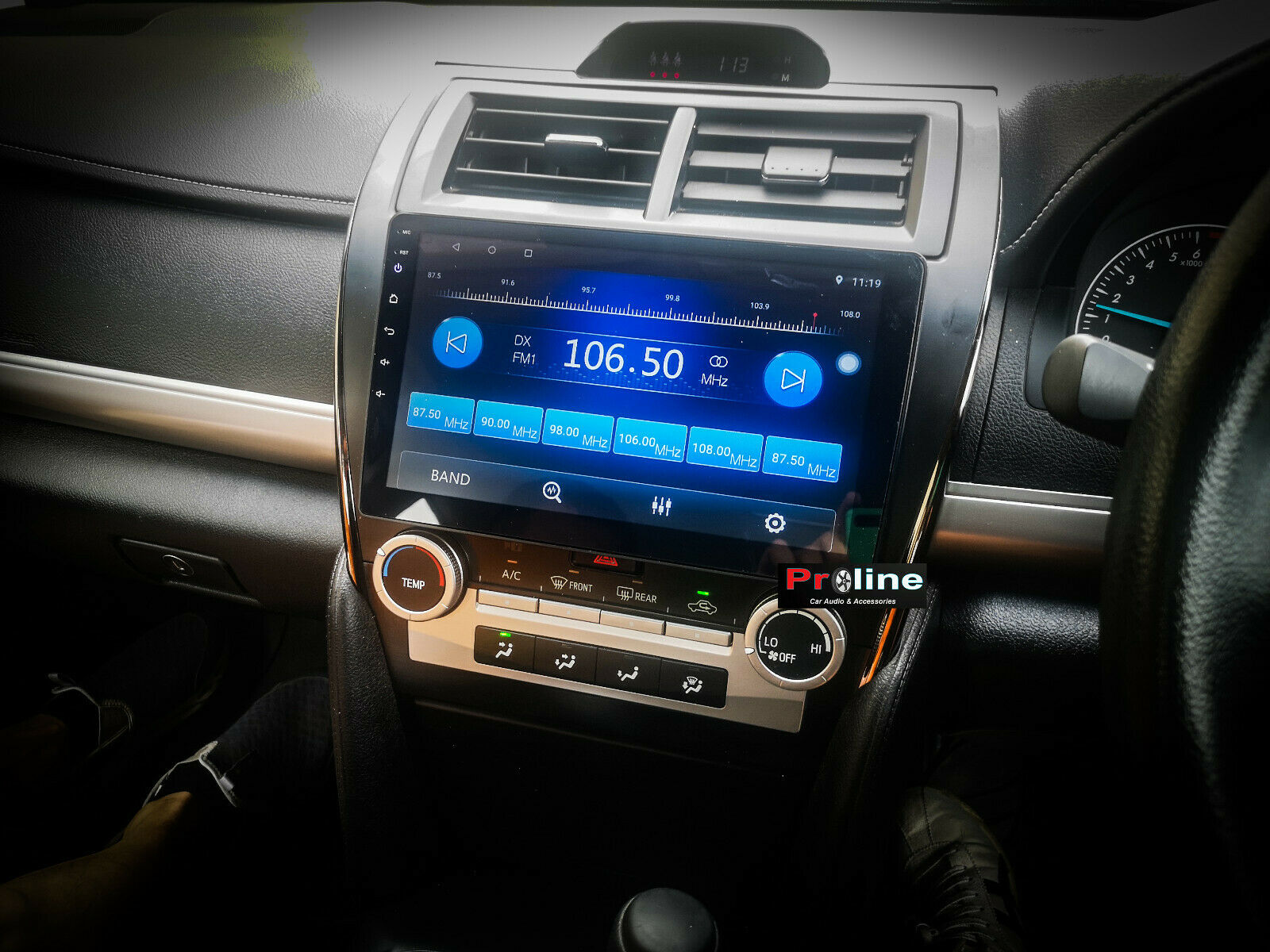 Toyota Camry 2015-2020 GPS Bluetooth USB Apple Carplay android auto Sc ...