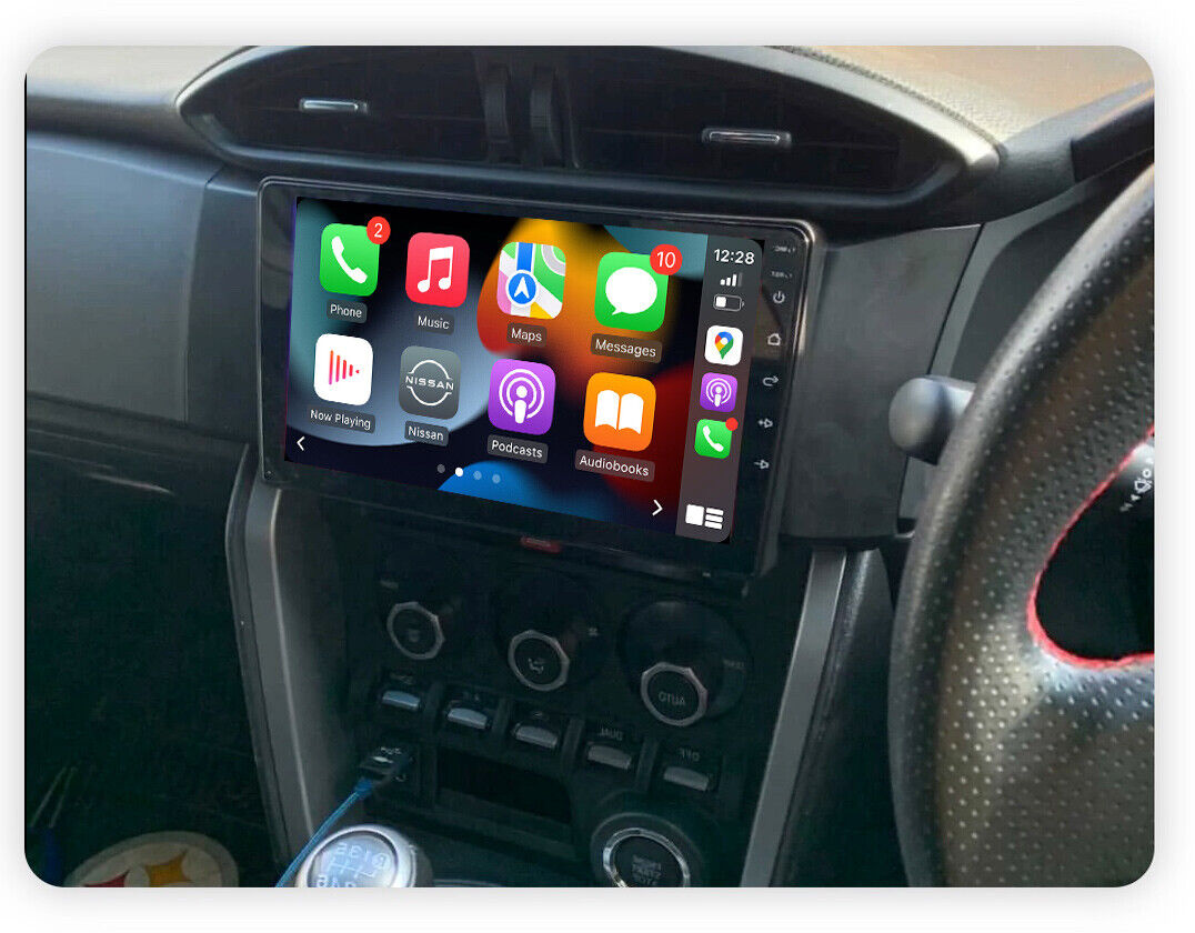 Toyota 86 GPS upgrade stereo accessories 9" Screen Wireless Apple Carp – Incartech